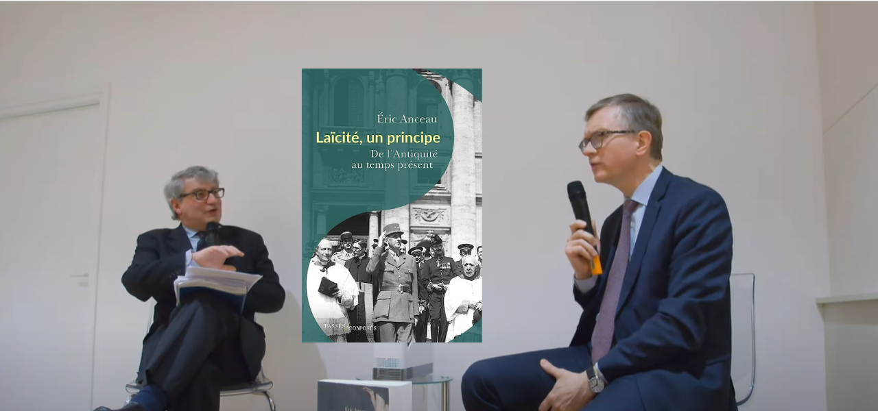Conférence en ligne « De Gaulle et la laïcité » avec Éric Anceau ...