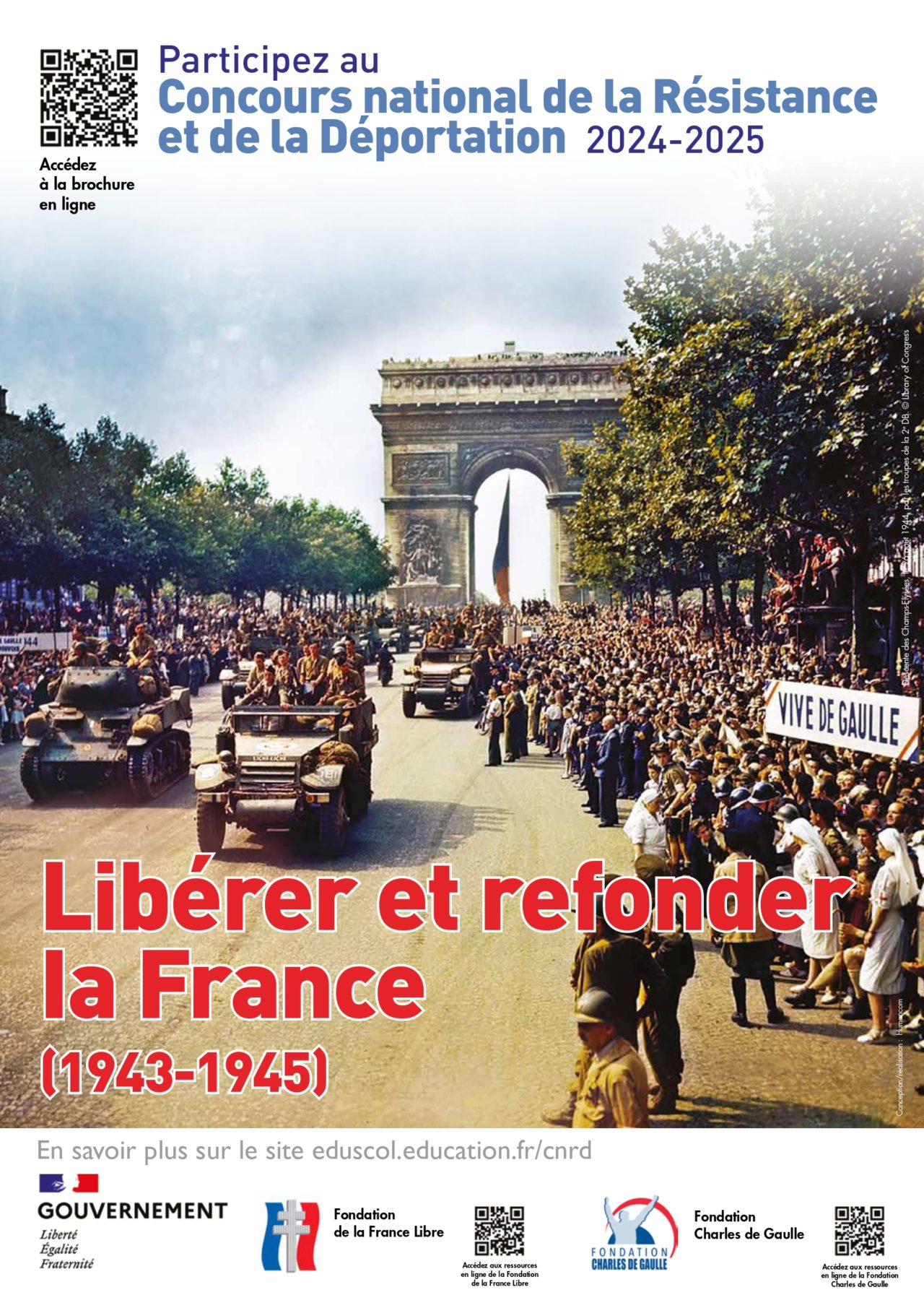 Concours national de la Résistance et de la Déportation 2024-2025 ...